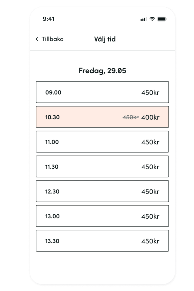 Frisörer, barberare, skönhetssalonger och massörer | Timma