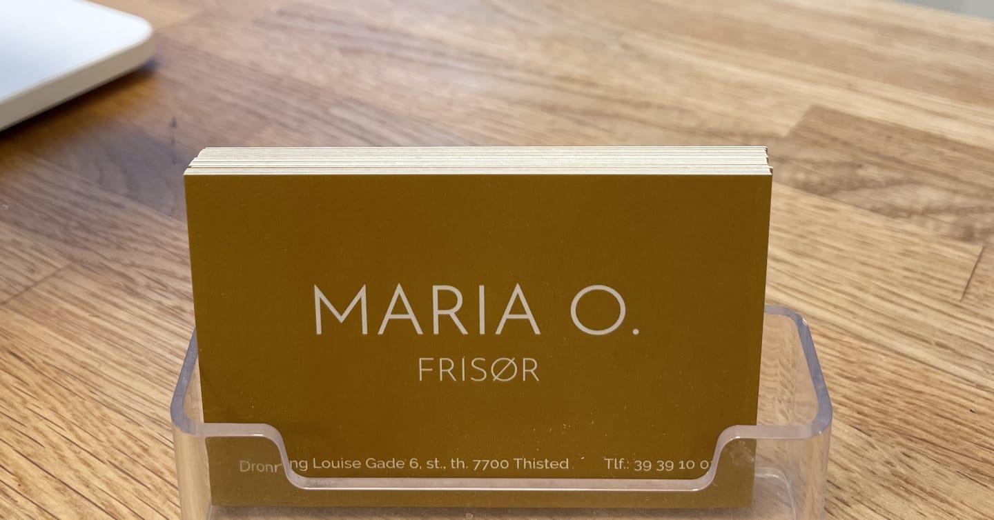 Frisør Maria O