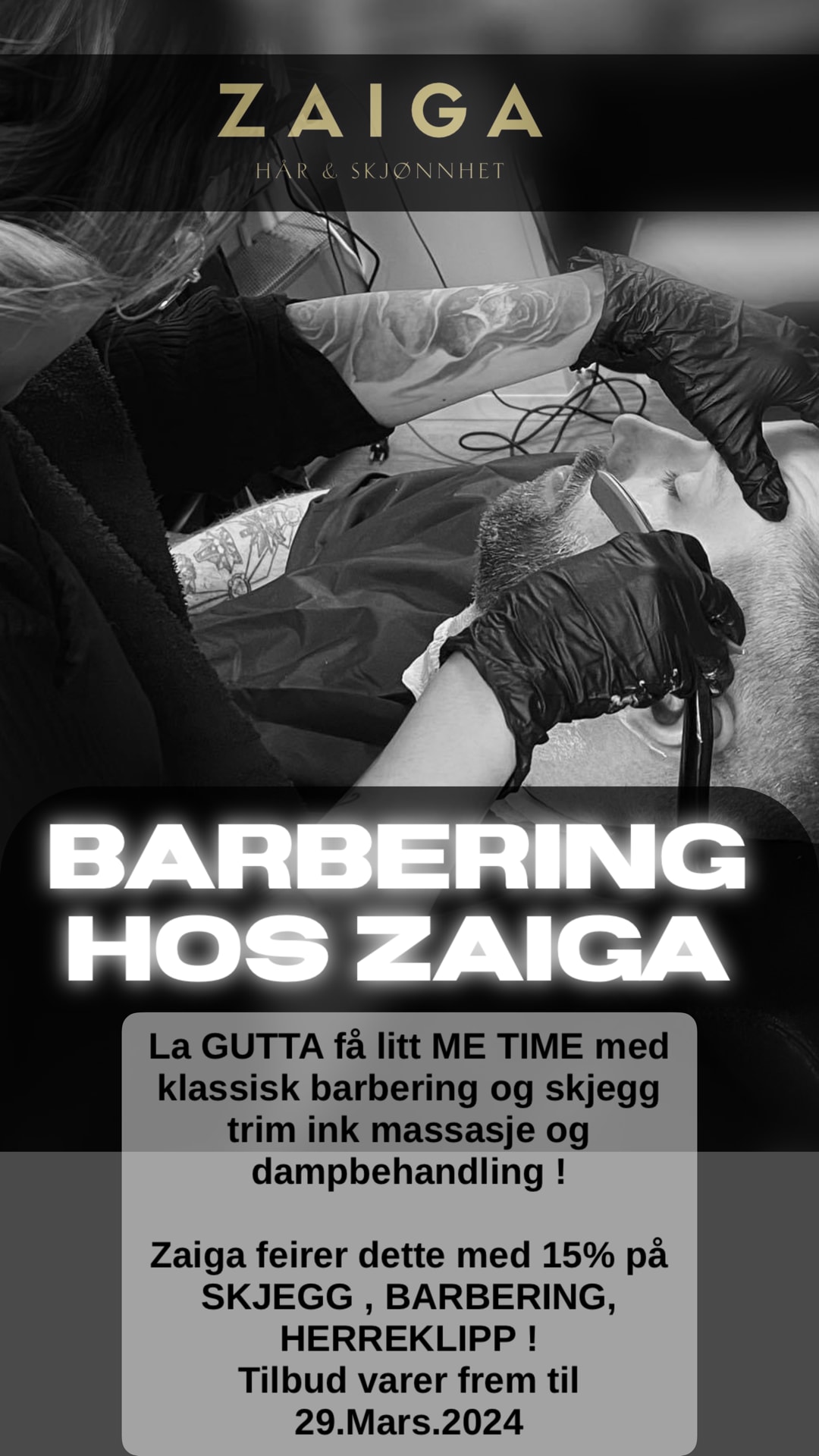 ZAIGA - Se salongens ledige timer | Timma