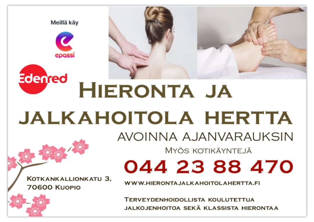 Hieronta ja Jalkahoitola Hertta